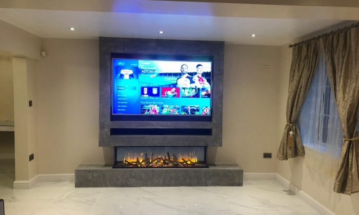 21 Media Wall Examples You Could Have (UK) | Xclusive Kitchens