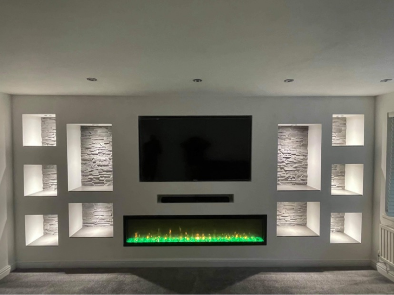 21 Media Wall Examples You Could Have (UK) | Xclusive Kitchens