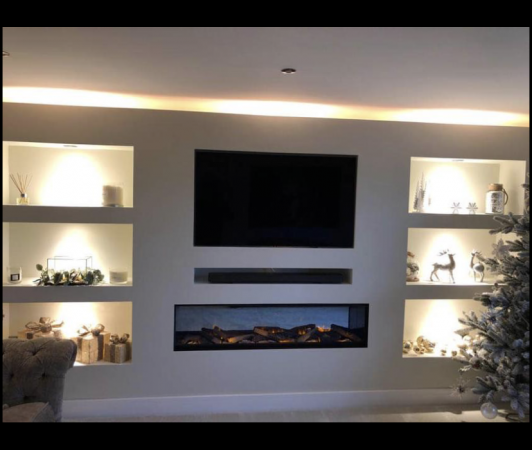 21 Media Wall Examples You Could Have (UK) | Xclusive Kitchens